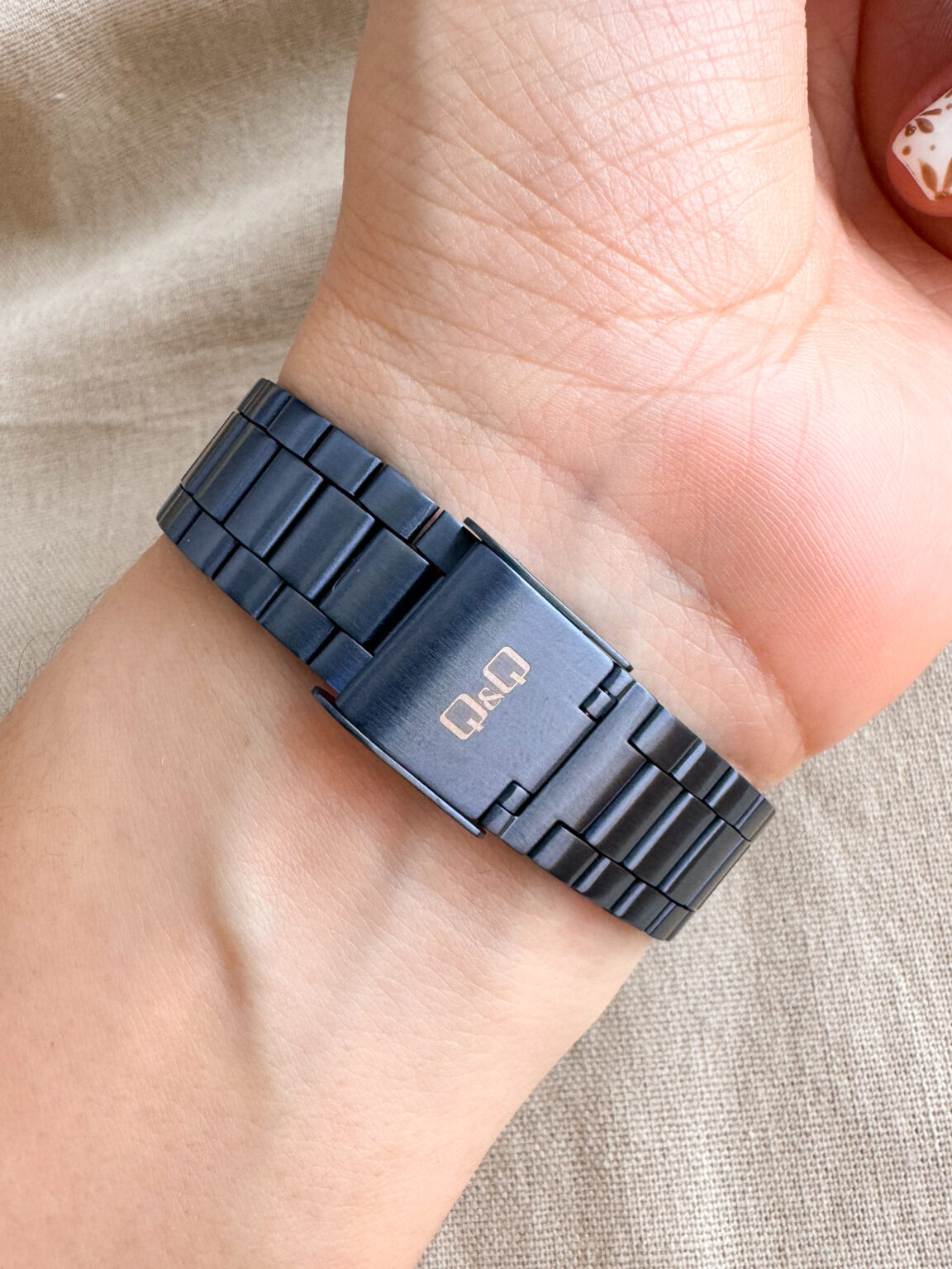 Reloj QYQ digital mujer azul - Ardentia